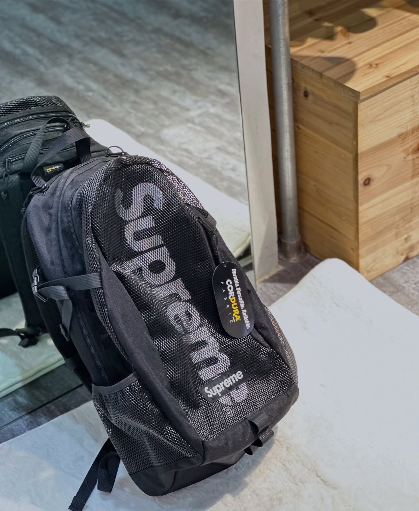 Supreme SS20 Backpack Black 3M - Supreme | EC_KICKS | EC_KICKS